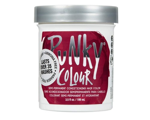 PUNKY COLOUR Semi-Permanent Conditioning Hair Color POPPY RED 3.5 oz ...