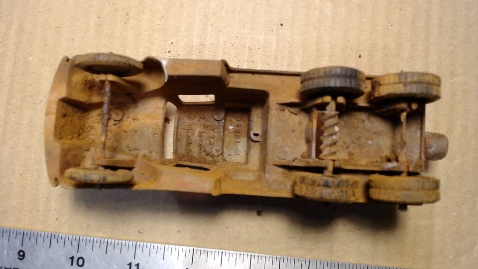 Vintage Tootsie Toy Cement Mixer Truck USA Chicago Metal Diecast No. p ...