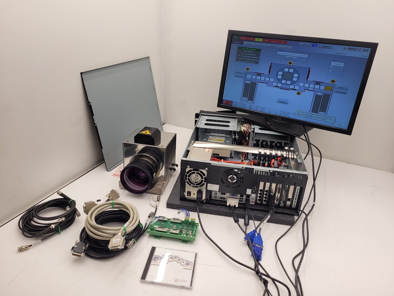 Scanlab dynAXIS de M 2x dual Axis Laser Galvo Head System XP Computer ...