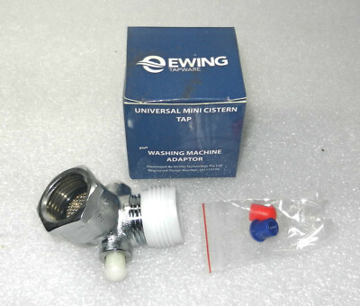Ewing Mini Cistern and Washing Machine Tap | eBay Australia
