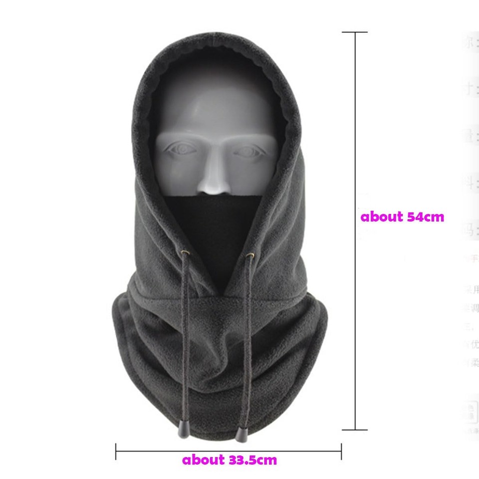 Winter Ski Mask Balaclava Breathable Sports Mask Cold Weather Mask Hood ...