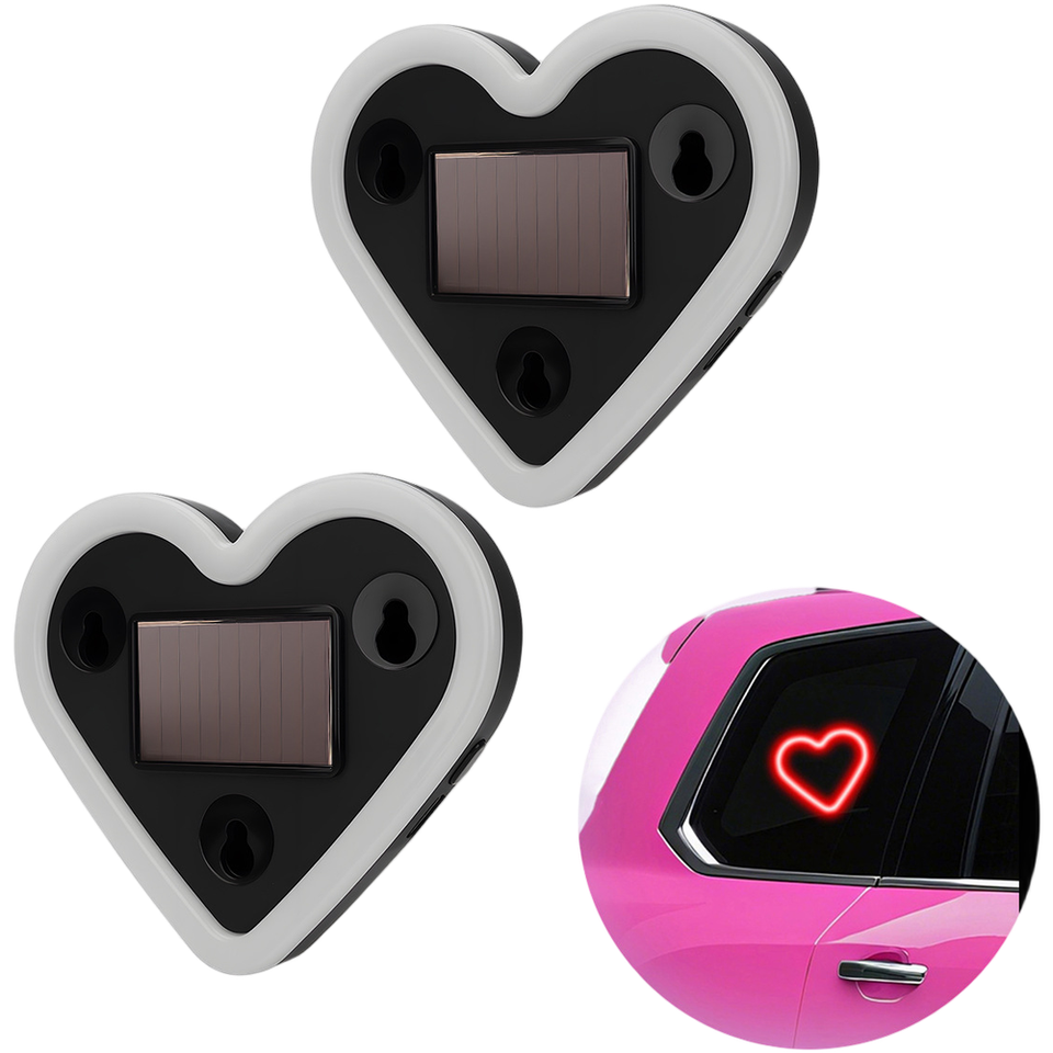 Car Interior Lighting Heart LED Mood Light Multi Color Atmosphere Light ...