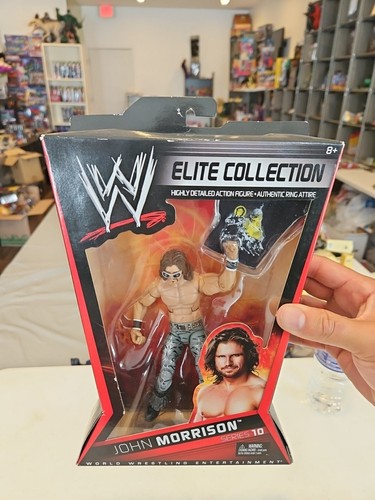 WWE John Morrison Elite Series 10 Mattel Wrestling Action Figure Johnny ...