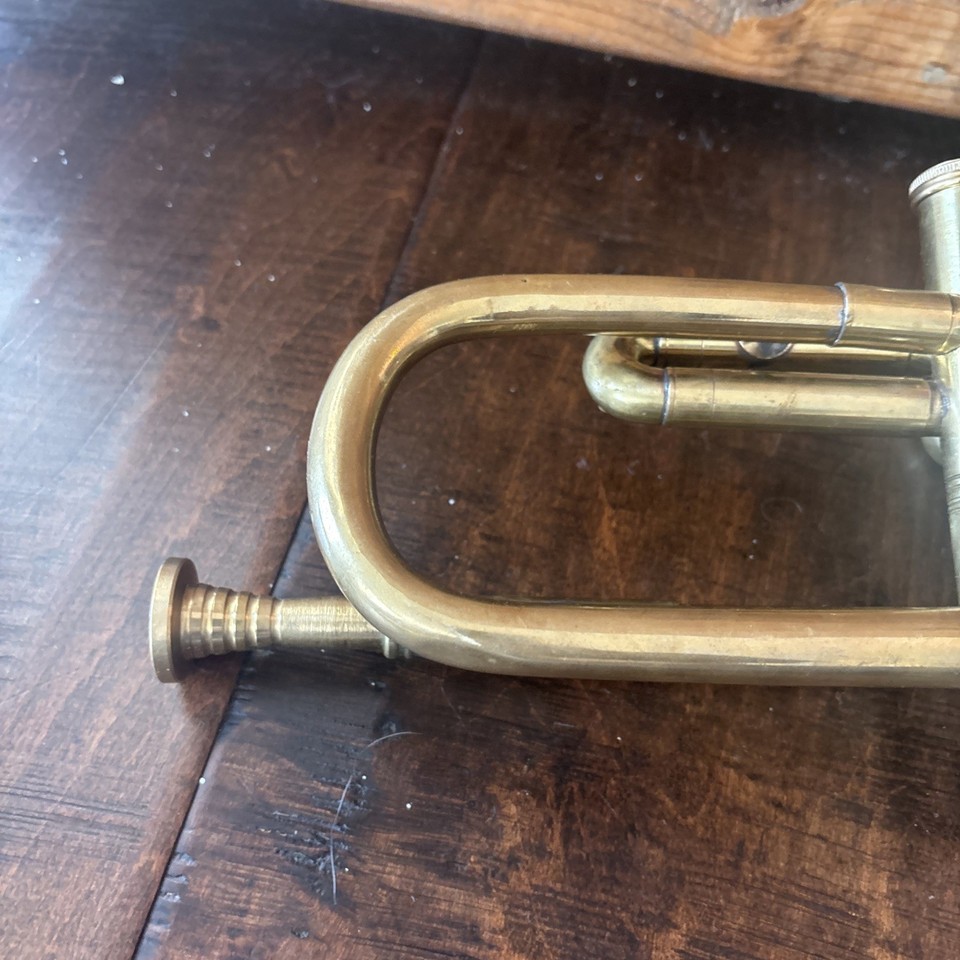 Vintage Brass Trumpet Untested Three Button | eBay