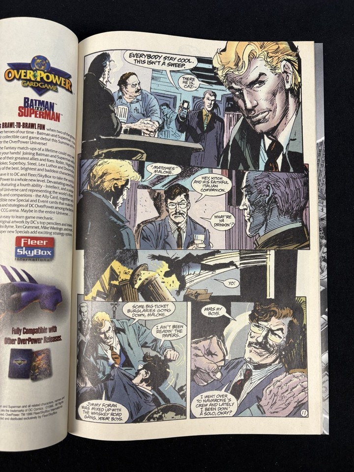 BATMAN GCPD NO 3 DC COMIC BOOK OCT 1996 DIRECT COMICS ART 1990'S ACTION ...