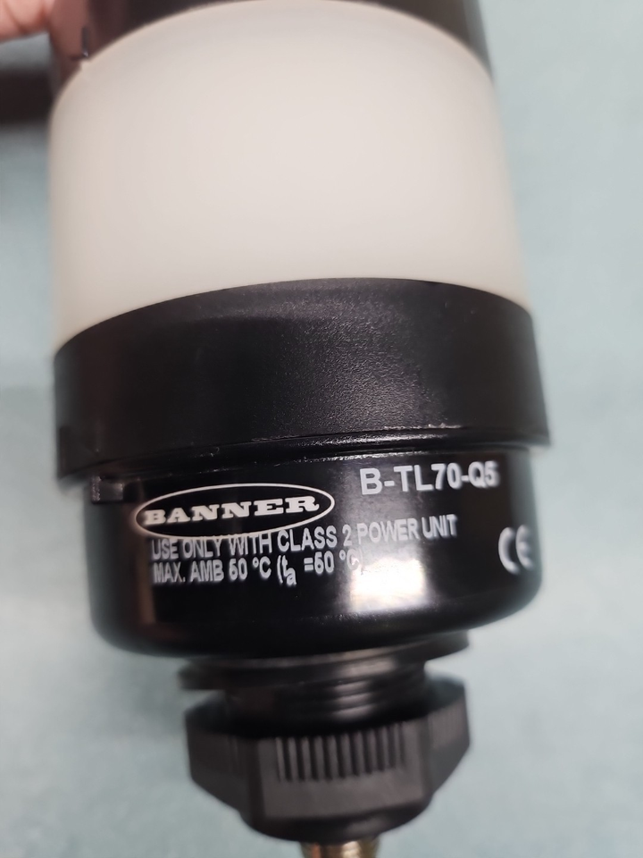 Banner B-TL70-Q5 Base Module SG-TL70-R Red Light Mod SG-TL70-A Audible ...