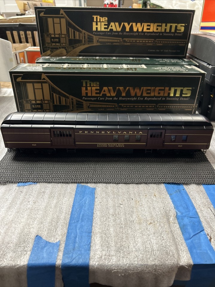 K-line Pennsylvania United States Mail Heavyweight RPO Passenger Car ...