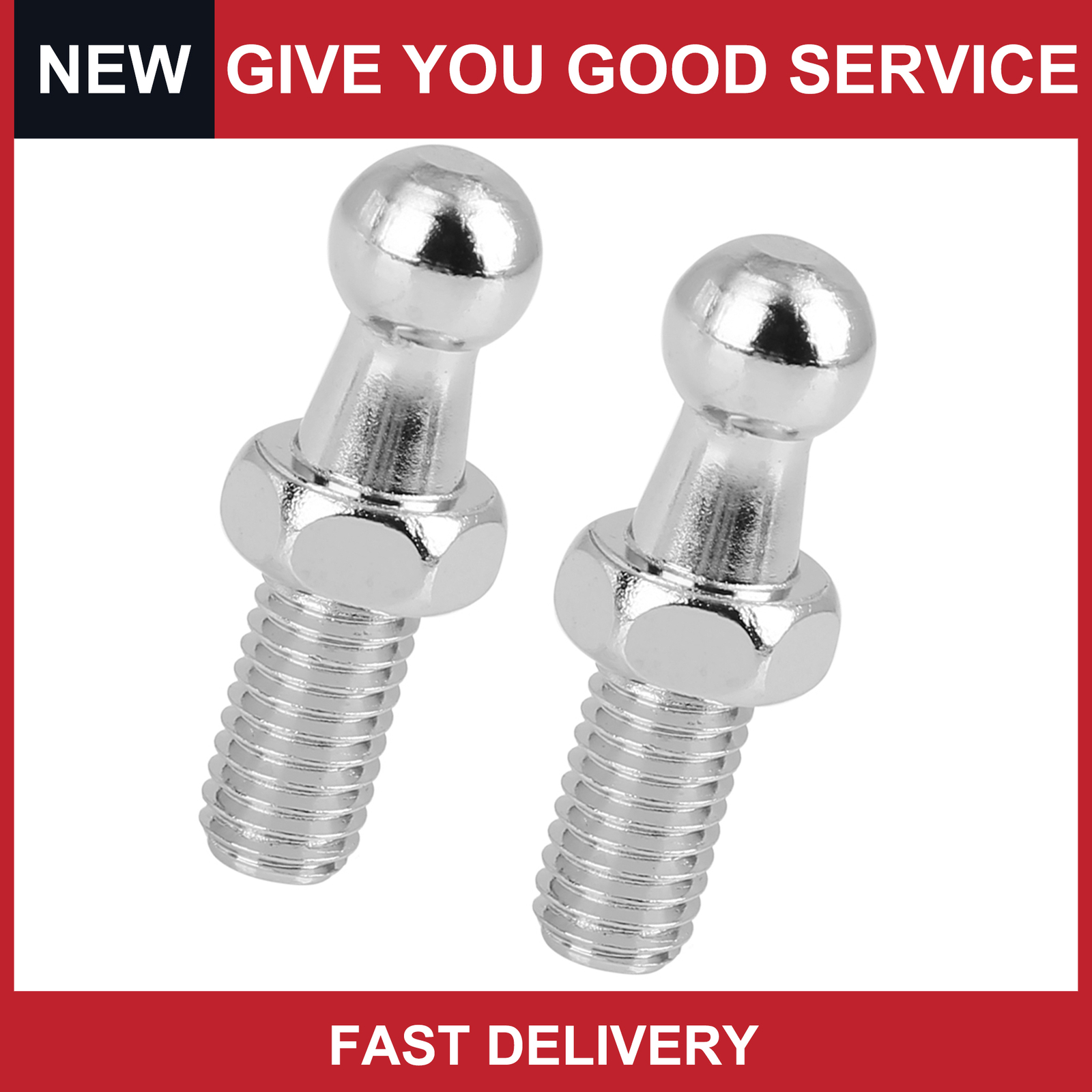 Universal 10mm M8 Gas Strut Ball Stud for Gas Spring Lift Support Pack ...