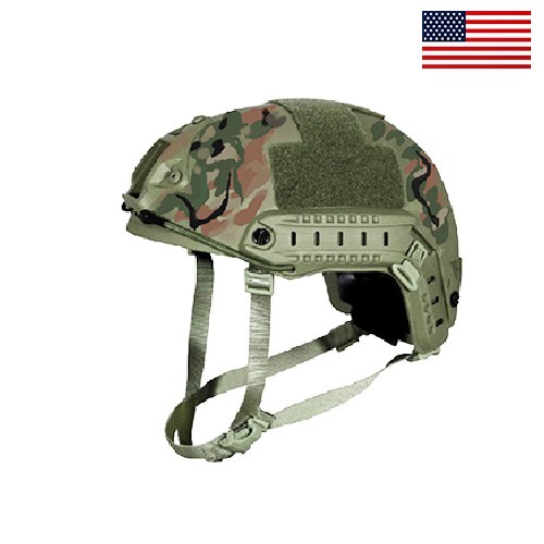 NIJ 3A FAST USA Bulletproof + V50 Fragproof Ballistic Helmet MULTICAM ...