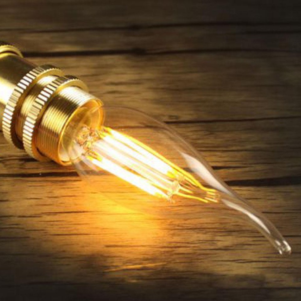 Antique Style Edison Vintage LED Light Bulbs A+ Industrial E27/E14 Lamp ...