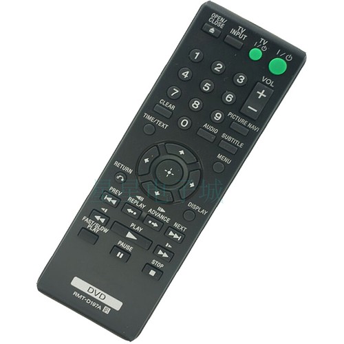 DVD Remote Control For Sony RMT-D197A RMT-D187A RMT-D198A RMT-D189P | eBay