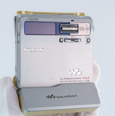Sony MZ-N1 Silver NetMD Recorder w/ Dock BCA-WM20U [JUNK / REPAIR] [054 ...