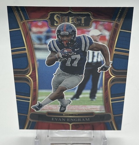2023 Panini Select Draft Picks Football #74 Evan Engram Ole Miss Rebels ...