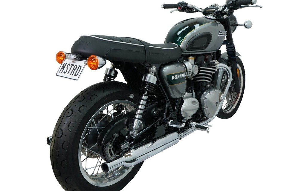 Triumph T100 & T120 Bonneville 2021+ Fender Eliminator tail tidy | eBay