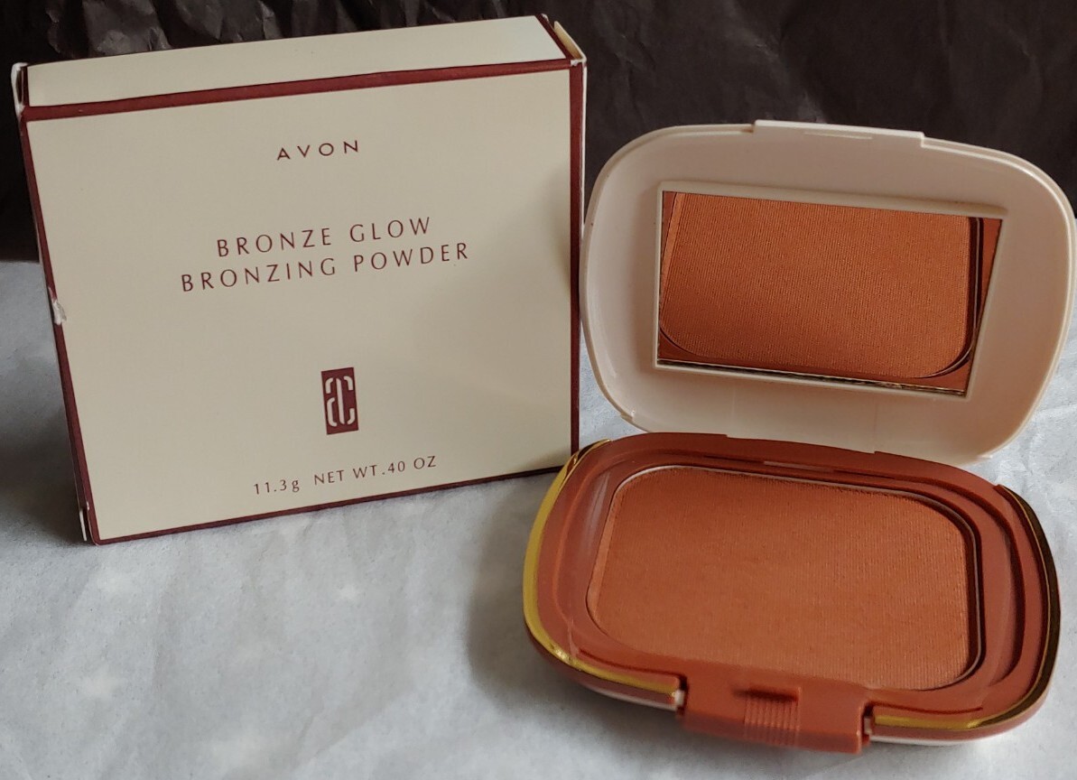 NOS Avon Glow Bronzing Powder Tropical Tan .40 Oz Vintage | eBay