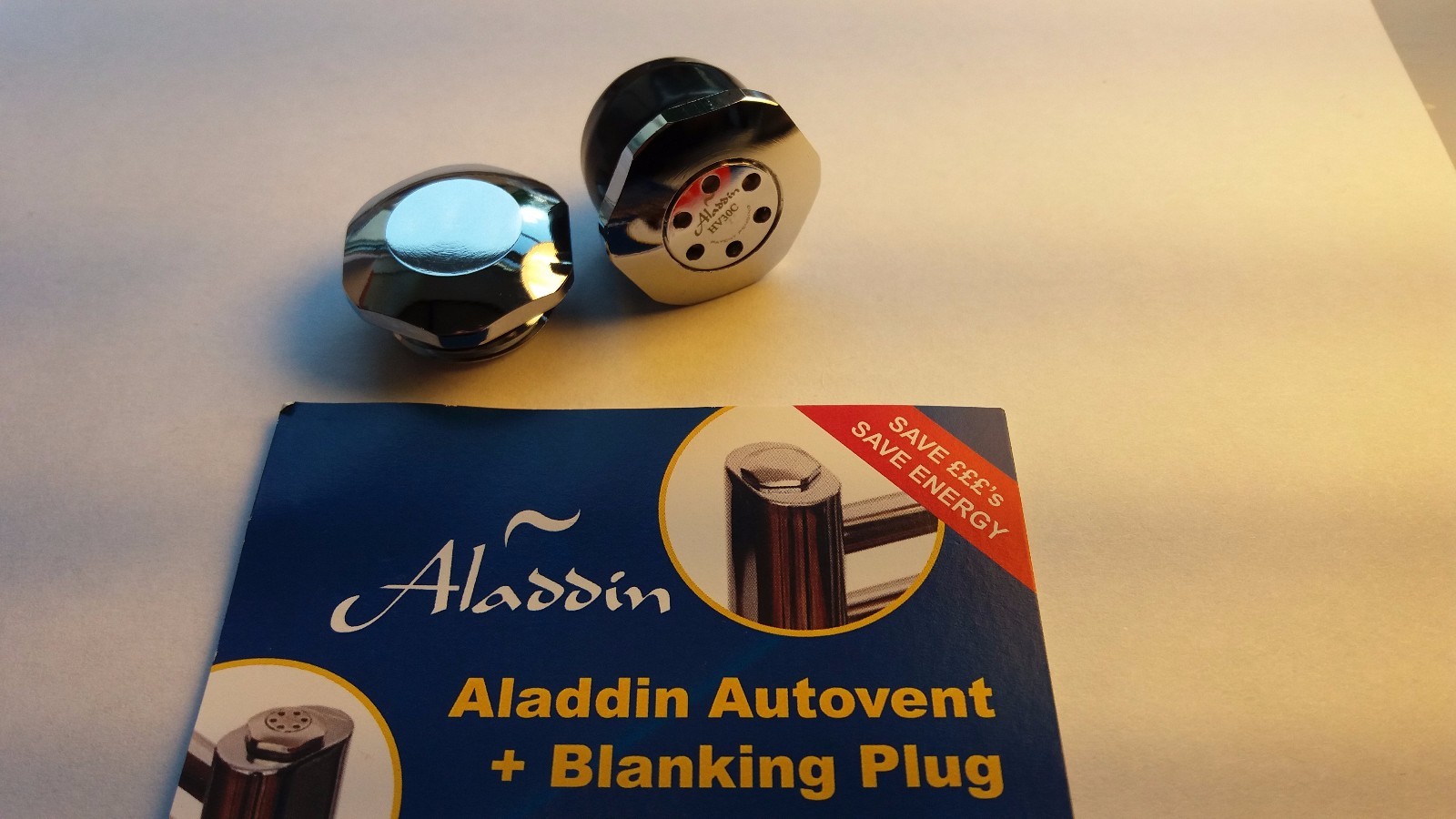 Aladdin HV30C Radiator Autovent 1/2" BSP Automatic air bleed Valve and ...
