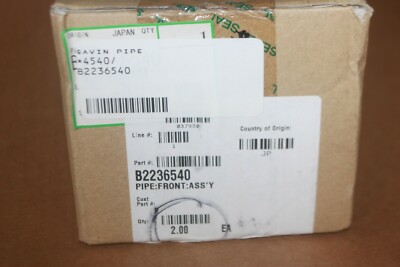 Genuine Ricoh B223-6540 (B2236540) Front Pipe Assembly Aficio MP C3500 ...