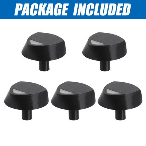 5PCS Upgraded Stove Knob For Dacor 72731 Replacement For Gas Cooktop ...