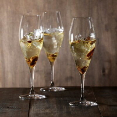New Kimura Glass Piccolo 6oz Flute Glass Champagne Sparkling Handmade ...