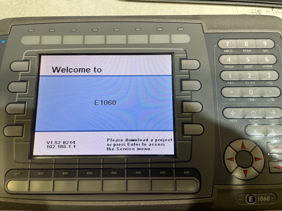 Beijer. Mitsubishi. Beijer E1060 HMI,Operator Panel.(UK/EU Please Read ...