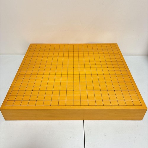 Go Board Goban Tabletop Wooden Igo Game 5.8cm Thick Japan 45x42cm | eBay