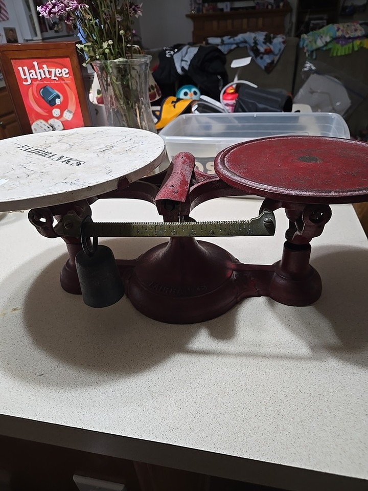 Antique Fairbanks General Store Scale | eBay