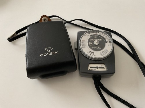 Vintage Gossen Super Pilot Light Meter, N100 w/Case, W Germany Untested ...