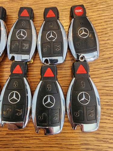 Lot of 10 Mercedes Keyless Entry Remote FOBS Assorted Smart OEM USED ...