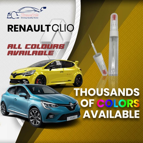 Renault Clio Paint 2012 - Present Premium Stone Chip Needle Touch Up ...