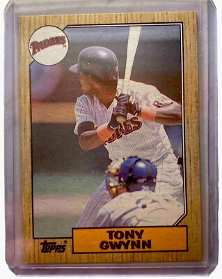 TONY GWYNN, SD Padres - 1987 Topps - #530 | eBay