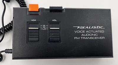 Realistic Model TRC-504, Single Voice Actuated Audionic FM Transceiver ...