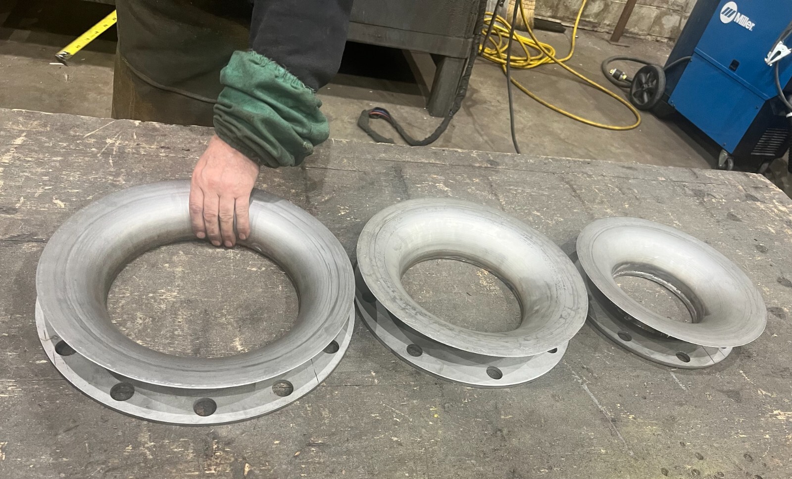 Pump Suction Bellmouth (6" ANSI Bolt Circle flanged) in 18-gauge - 316 ...