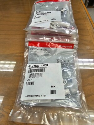 HONEYWELL 4191SN-WH Vplex Addressable Recessed Door Contact - Qty ...