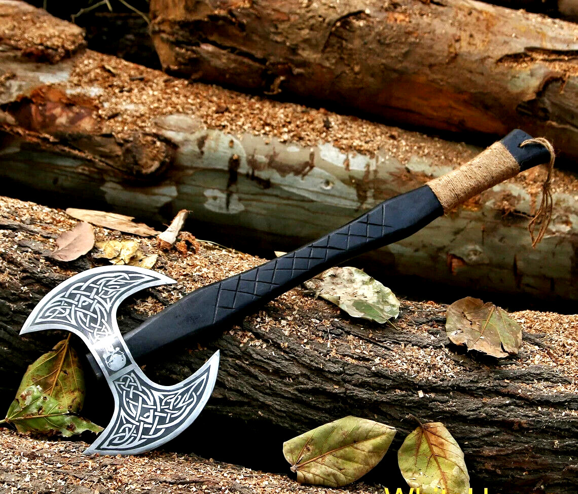 Two Handed Double Headed Axe