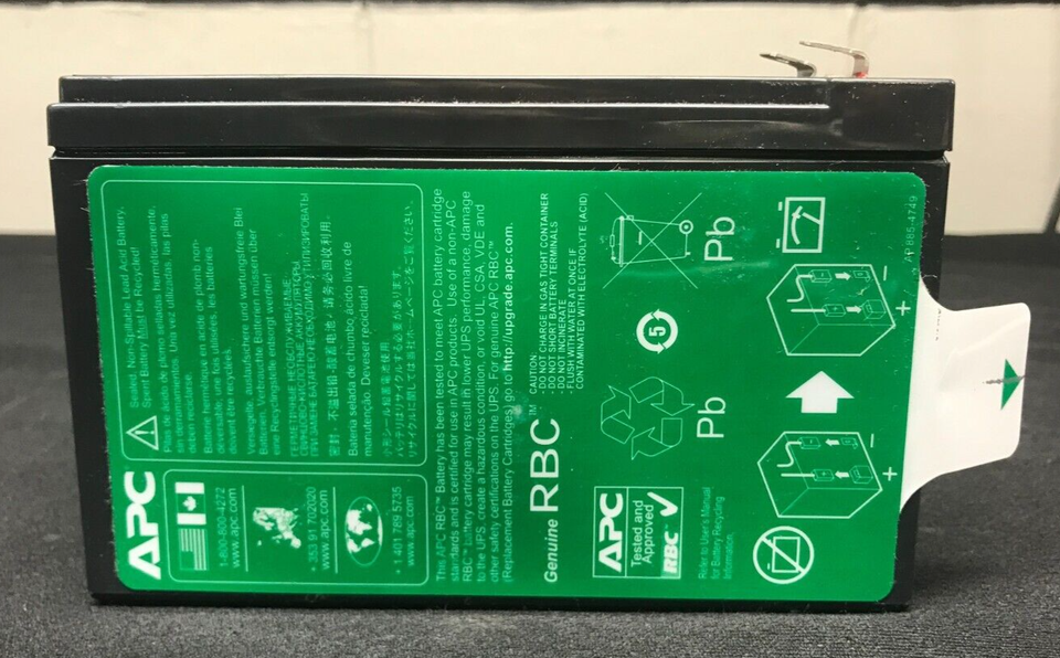APC RBC Battery ILPL 885-4514E Rev 07 , AP 885-4749 | eBay