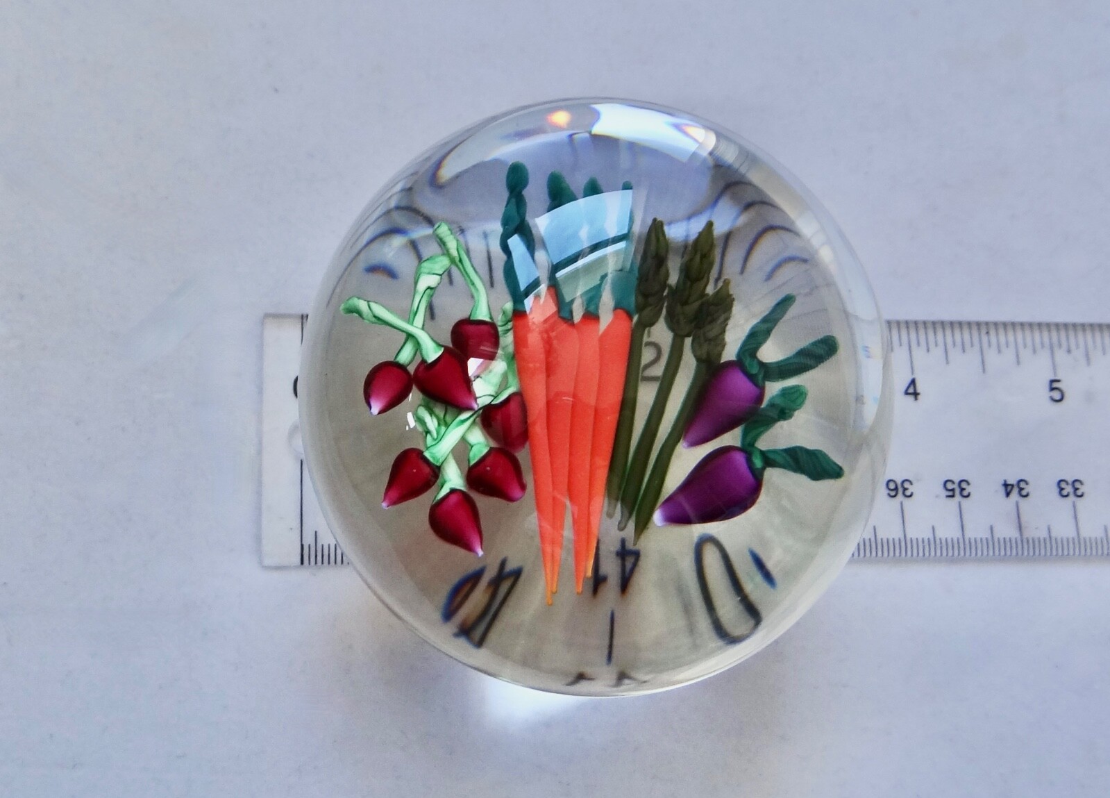 KEN ROSENFELD PAPERWEIGHT 1992 3 1/4" | eBay