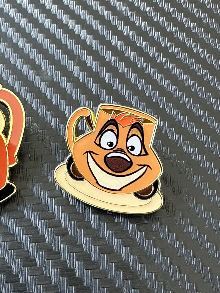 Loungefly Disney Character Teapot Teacup Blind Box Pin Lion King Timon ...