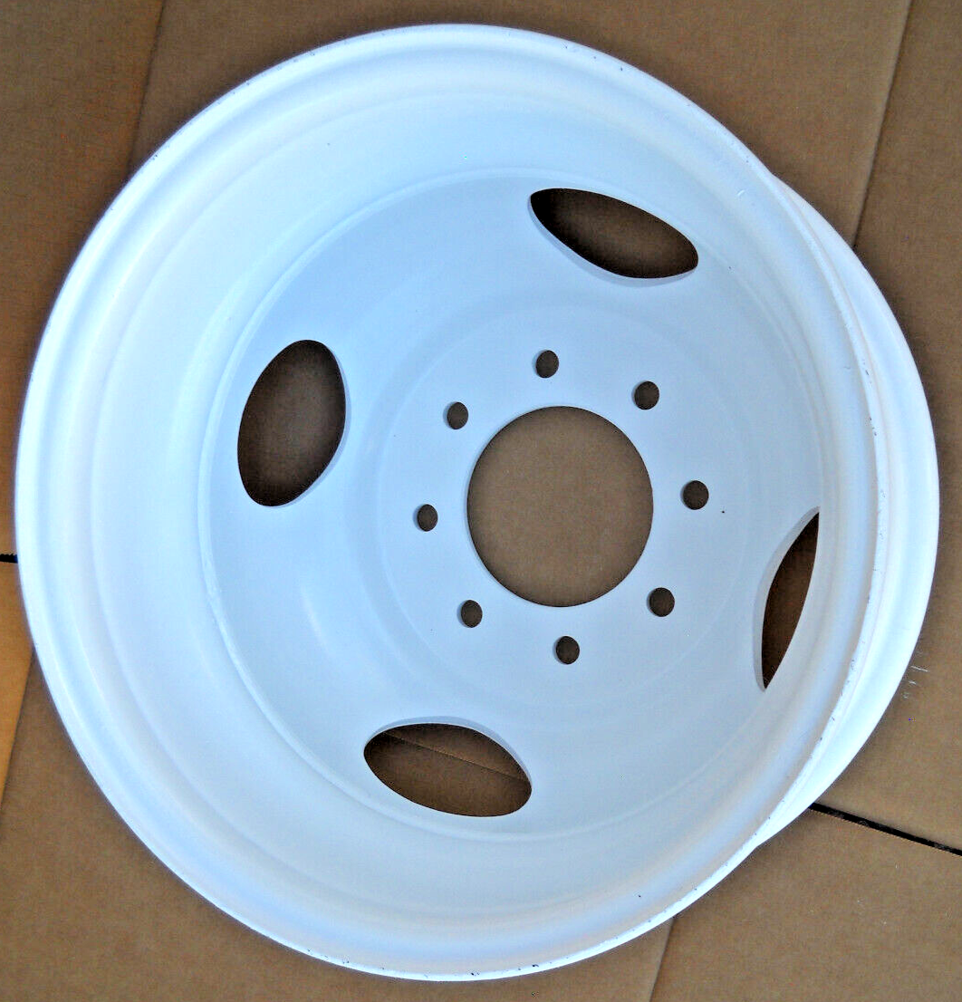 VINTAGE 16" x 6" ACCURIDE # 28177 STEEL DUALLY WHEEL. 8 LUG x 6.5". | eBay
