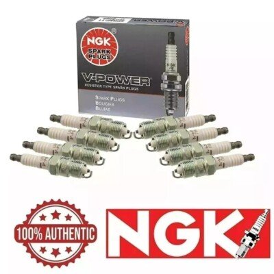 NGK TR6 #4177 Spark Plugs - Set of 8 Nickel Copper Plugs for LS Engines ...