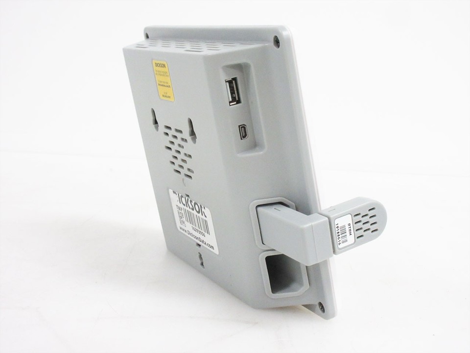 DICKSON TWP DICKSONONE TOUCHSCREEN TEMPERATURE/HUMIDITY DATA LOGGER ...