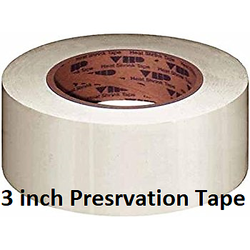 3 Inch Preservation Shrink Wrap Tape 3 Inch X 108 Feet For Protecting ...