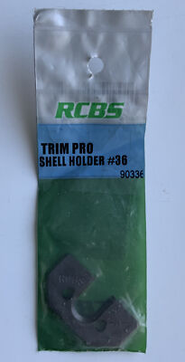 New! RCBS Trim Pro Case Trimmer Shell Holder #36 Model 90336 for ...