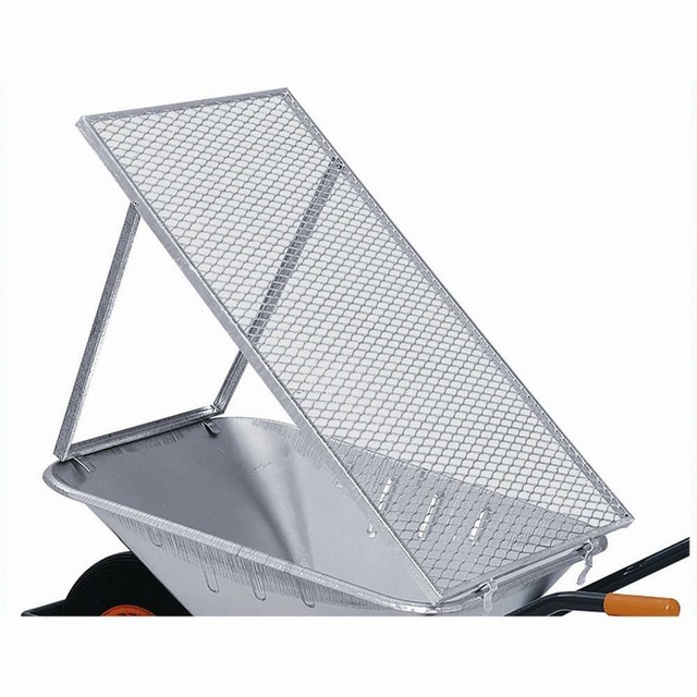 BRISTA Pass-through Sieve Wheelbarrow Garden Soil Impact Grid 100 X 60 ...