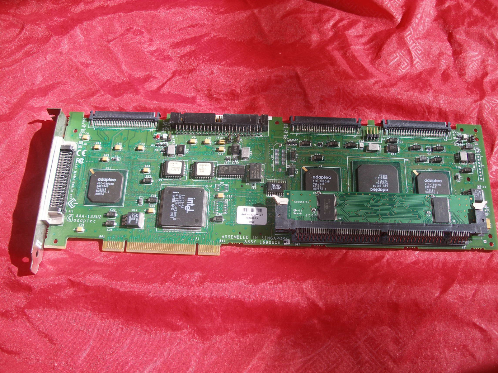 Adaptec 16MB 3-Channel AAA 133U2 PCI-to-Ultra2 SCSI Kit with Upgrade ...