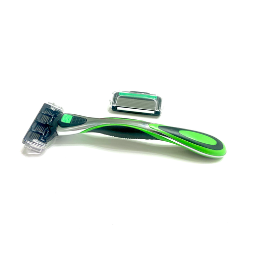Six-Blade Razor - Three Razors Six Cartridges - Stocking Stuffer ...