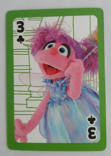 2020 Sesame Street Playing Card Abby Cadabby 3 Clubs | eBay