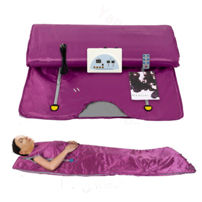 Far Infrared Sauna Blanket Heating Body Shape Detox Slimming SPA ...