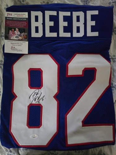 Don Beebe Autographed Bills Jersey JSA COA | eBay