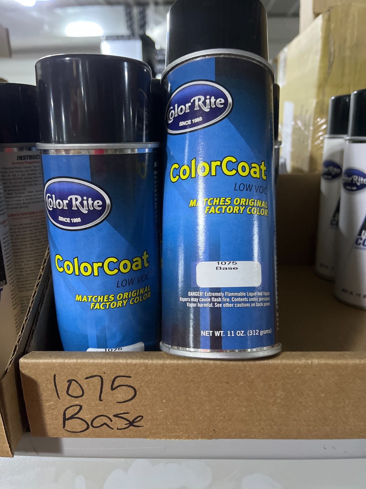 1EA NEW COLOR RITE SPRAY/RATTLE/AEROSOL BASE 1075 PAINT 11 OZ (1075) | eBay