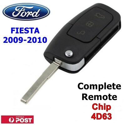 FORD Transponder Remote Flip Key FIESTA FPV Mondeo Focus with FORD LOGO ...